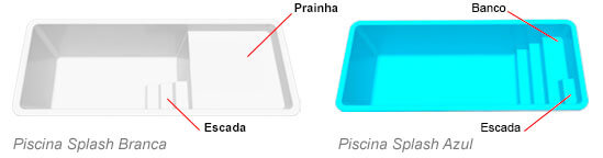 Piscina Splash Tradicional - Splash Piscinas